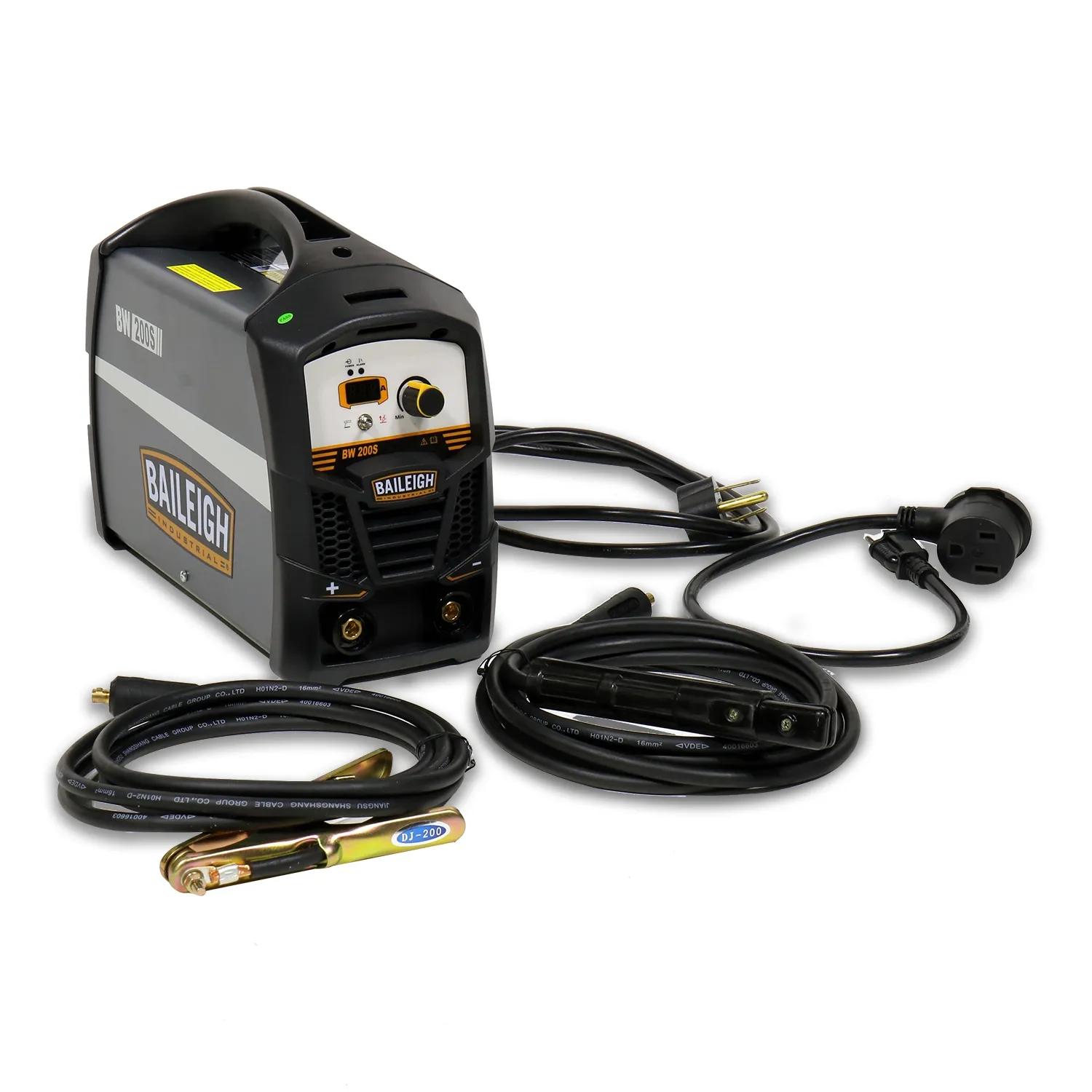 200 Amp Arc Welder | BW-200S Industrial Welding Machine - Baileigh ...